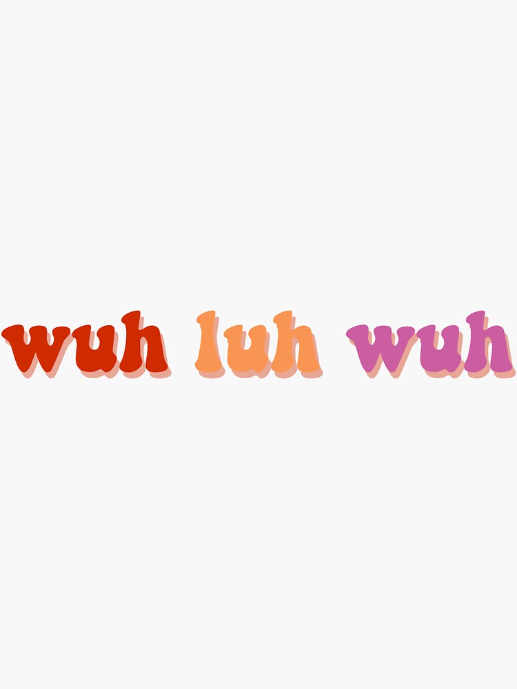 "wlw" Sticker for Sale by bambachhannah | Redbubble