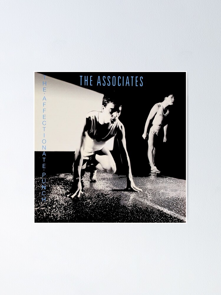 "The Associates - The Affectionate Punch" Poster for Sale by Dawson ...
