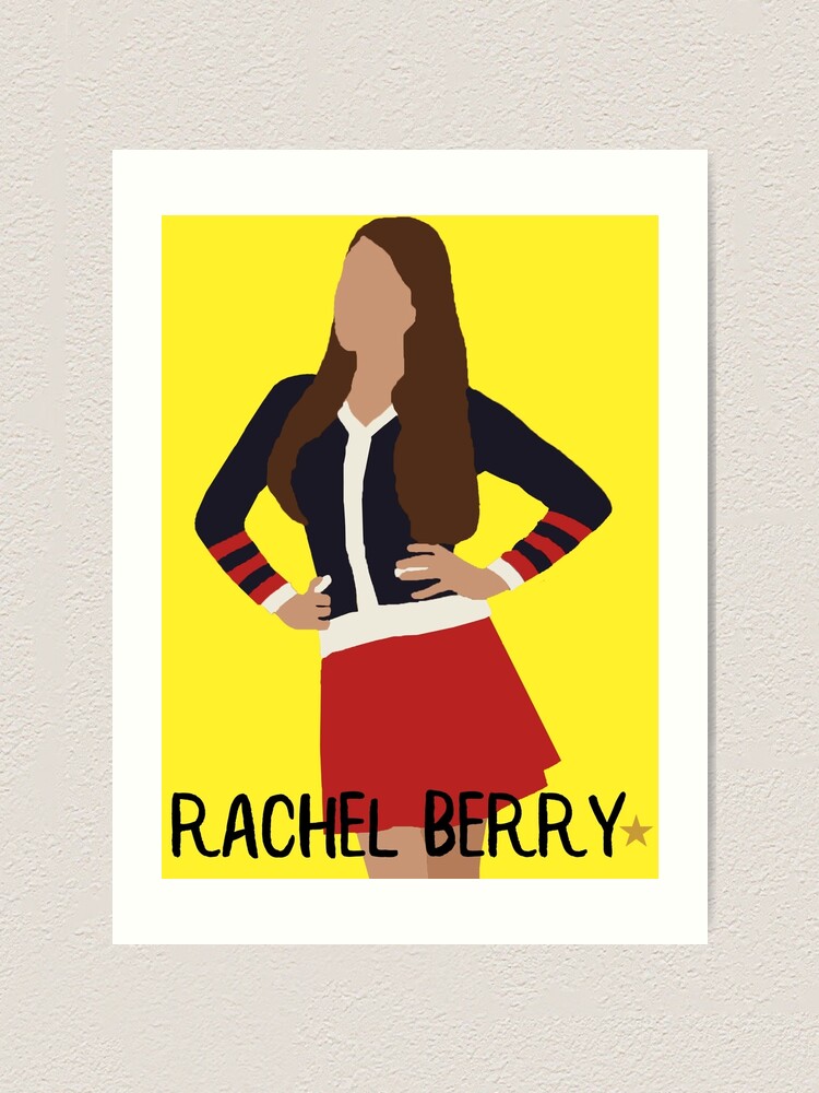 "Rachel Berry | Glee" Art Print for Sale by AlenaPrior | Redbubble