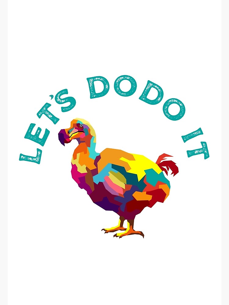 "dodo bird" Poster for Sale by Maxwarni | Redbubble