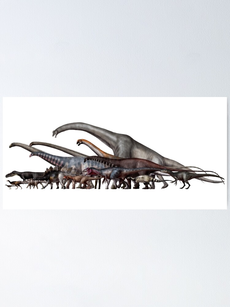 "Dinosaurs of the Morrison Formation" Poster for Sale by UroliteArt ...