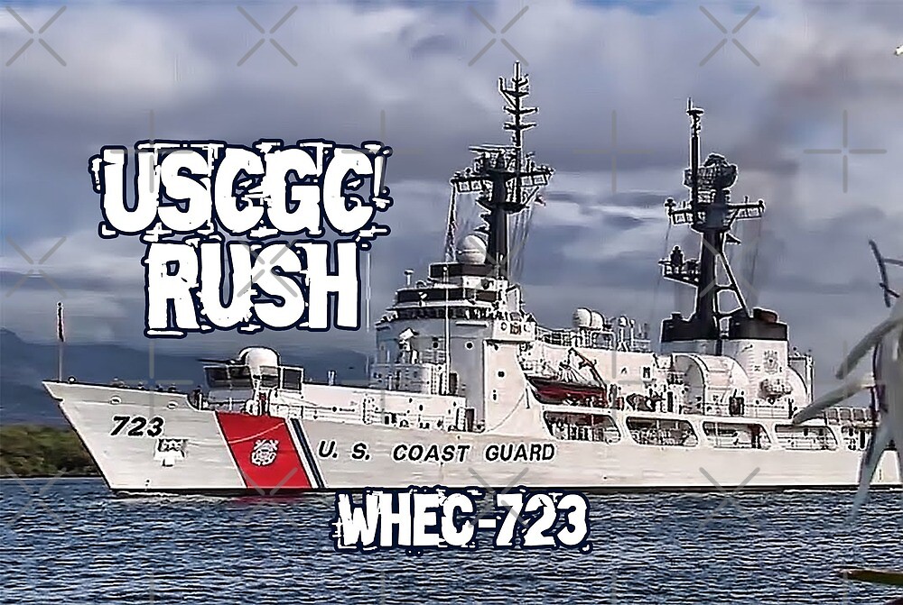 "USCGC Rush WHEC-723" by Michael Branco | Redbubble