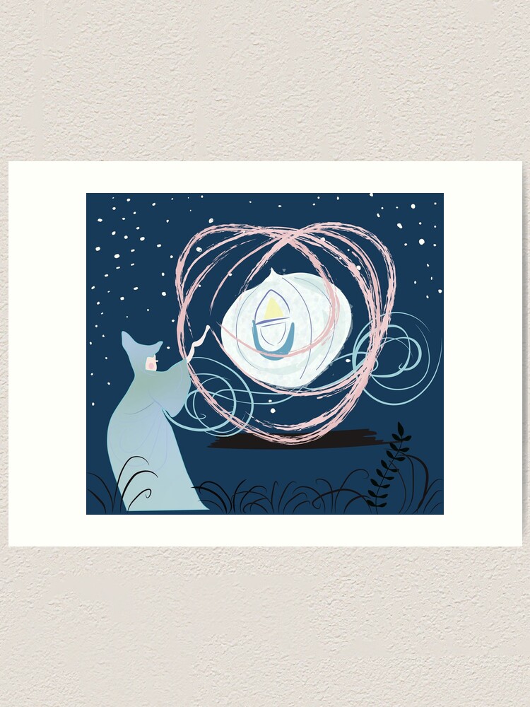 "Bibbity Bobbity Boo! " Art Print for Sale by mepr1998 | Redbubble