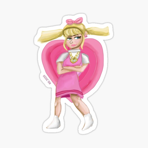 "Hey Arnold- Classic Helga" Sticker for Sale by lilmzannie97 | Redbubble