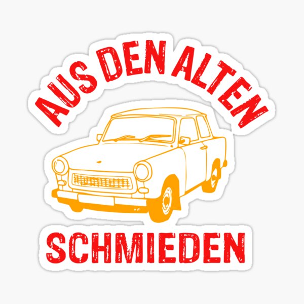 "GDR Trabant" Sticker by Flowaner | Redbubble