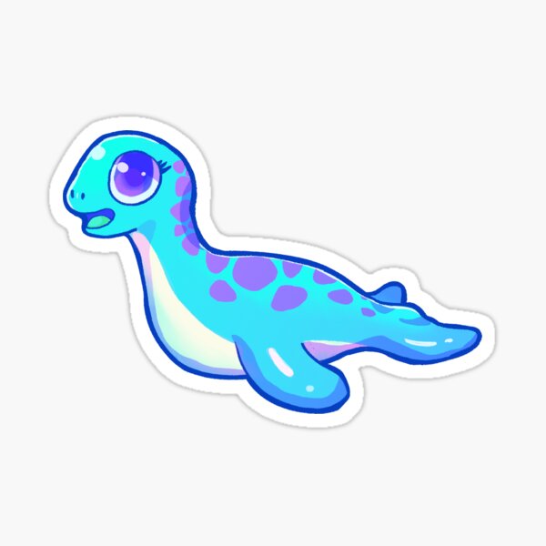 "Lil Loch Ness Monster" Sticker for Sale by opiumpansy | Redbubble