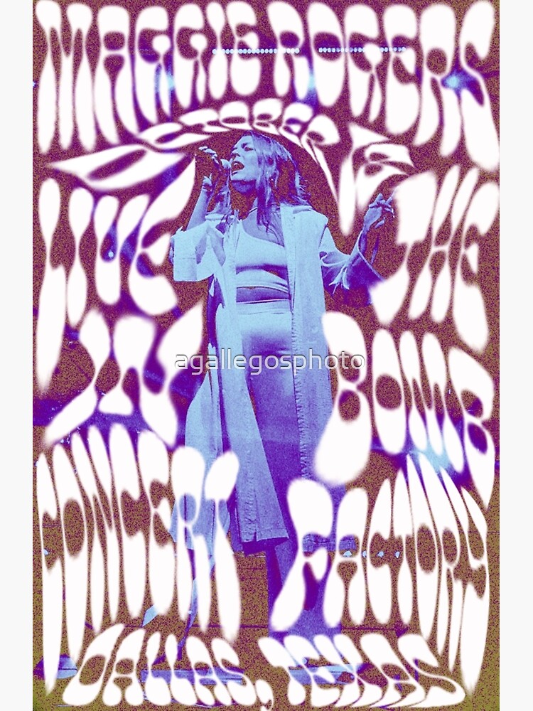 "Maggie Rogers poster " Poster for Sale by agallegosphoto | Redbubble