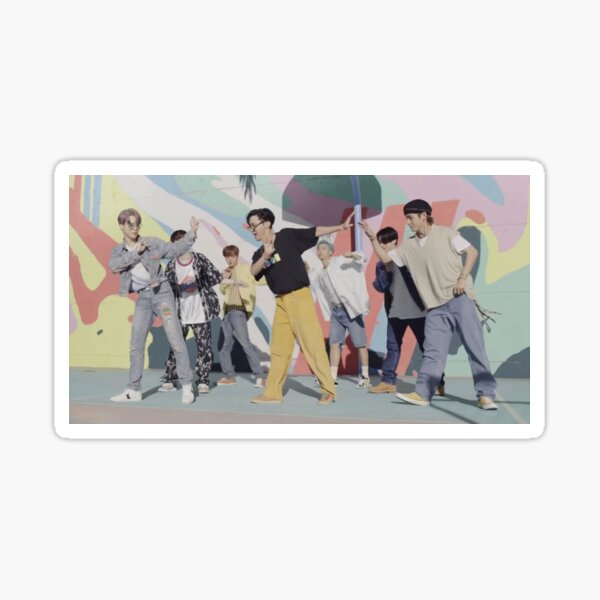 "BTS Dynamite" Sticker for Sale by kathdvd | Redbubble