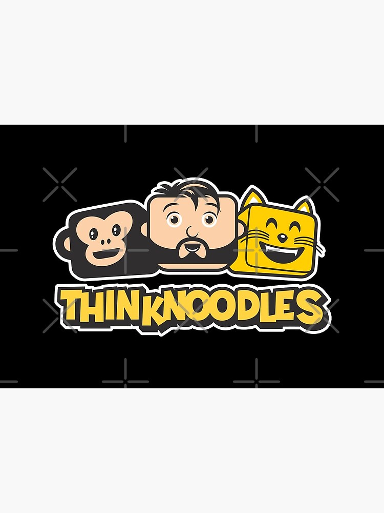 "Thinknoodles Bestseller Merch" Maske von Trevories | Redbubble
