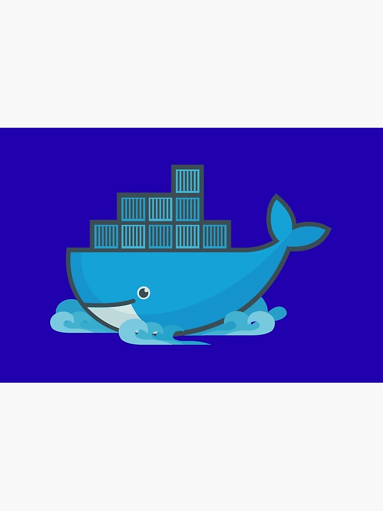 "Docker Moby Whale" Poster by UnitShifter | Redbubble