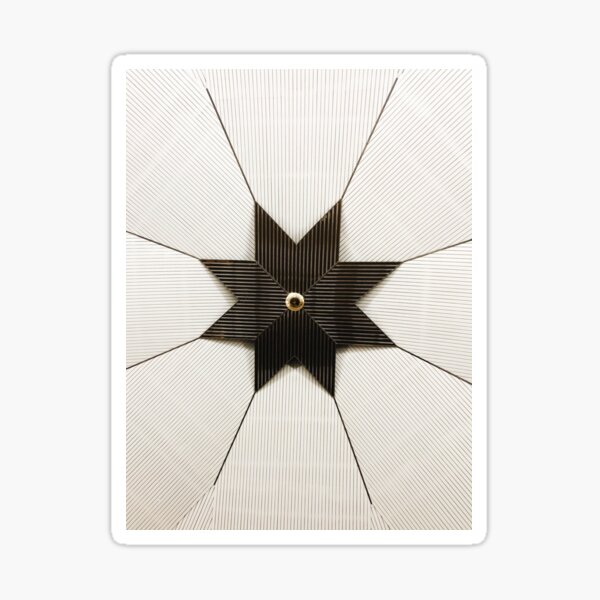 "BLACK STAR" Sticker by SUBHASIS | Redbubble