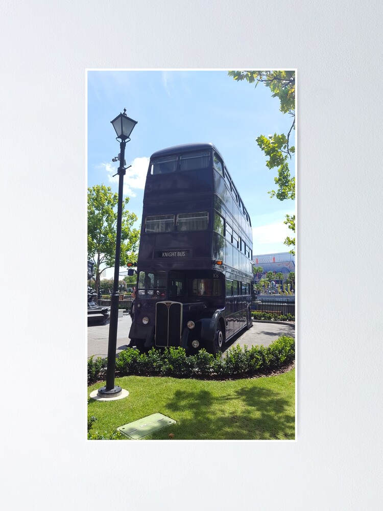 "The Knight Bus Universal Studios Florida Orlando" Poster by Shamshy ...