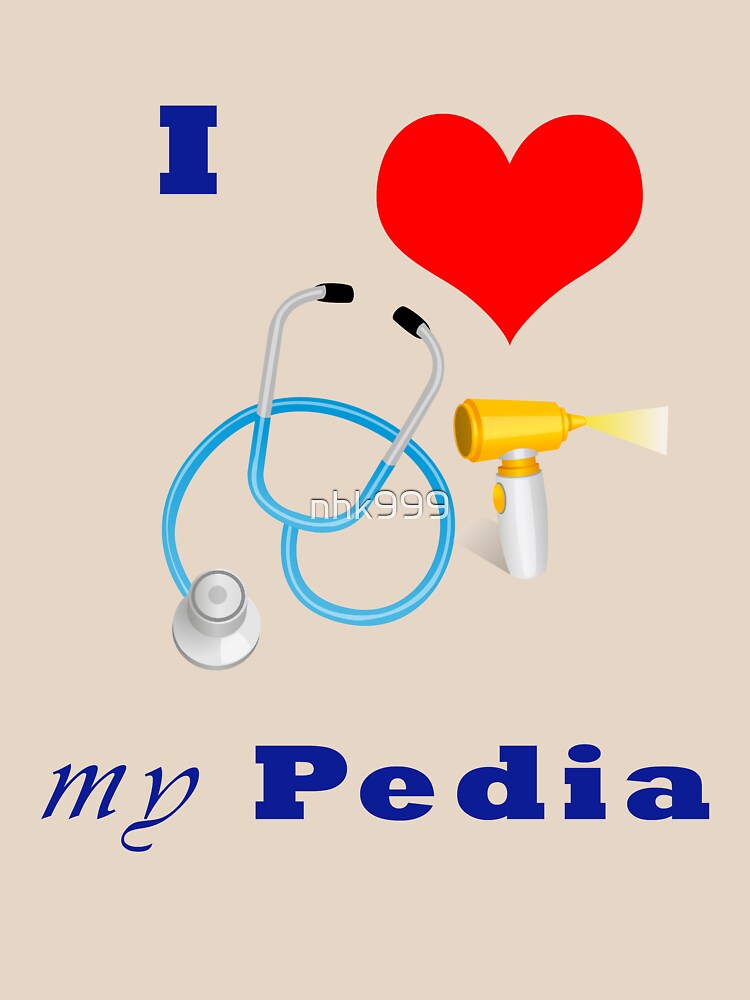 "l LOVE my PEDIA Designer Tees and Stickers" T-shirt for Sale by nhk999 ...