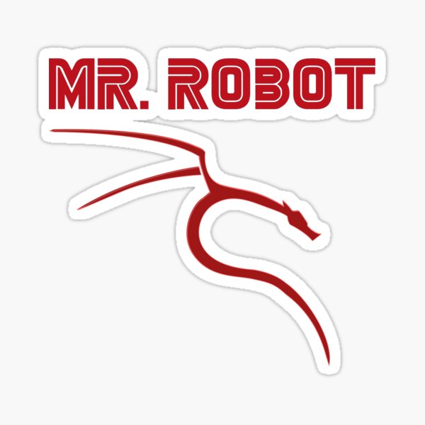 "MR. ROBOT WITH KALI" Sticker for Sale by Akca | Redbubble