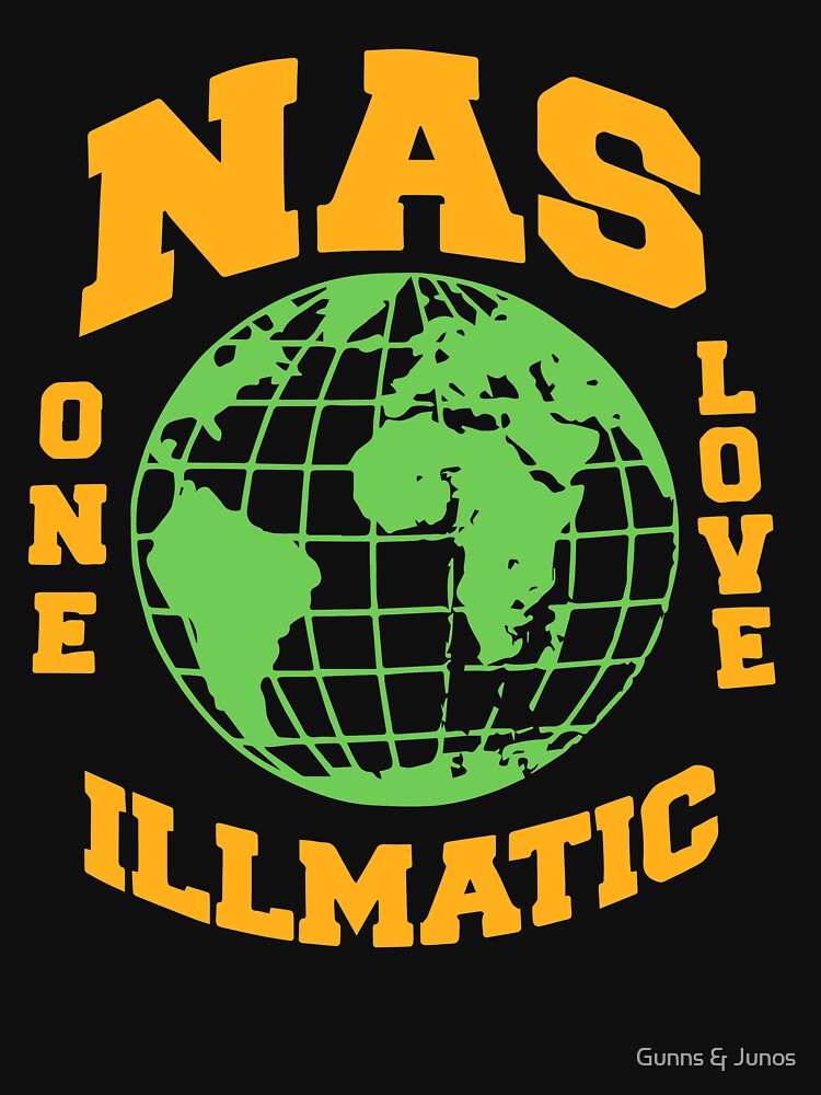 "NAS ONE LOVE ILLMATIC [HIPHOP VINTAGE DESIGN]" Essential T-Shirt for ...