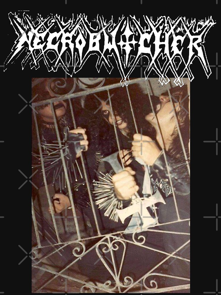 "Necrobutcher " T-shirt for Sale by morbidmetal | Redbubble ...