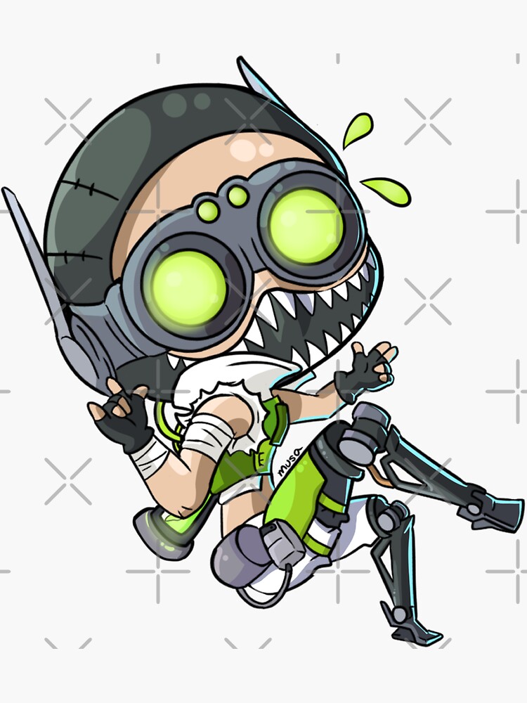 "Octane Cute" Sticker for Sale by Musa-null | Redbubble