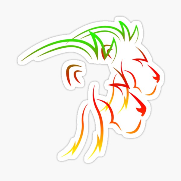 "The King " Sticker for Sale by Hirthiksain | Redbubble