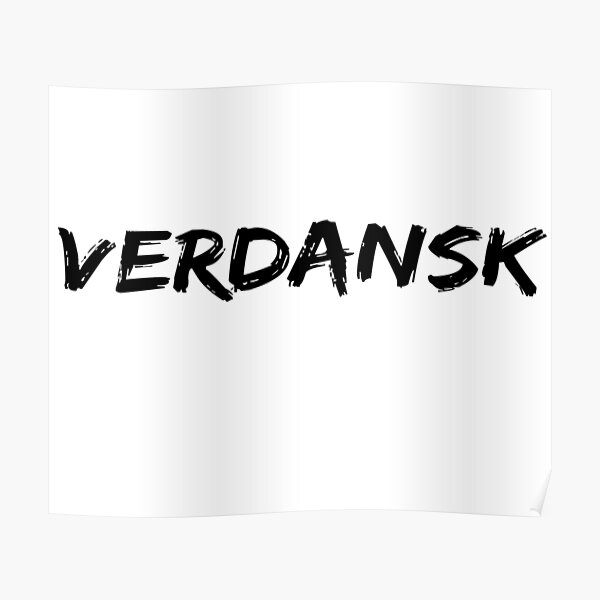 "Verdansk" Poster for Sale by ExploreStore | Redbubble