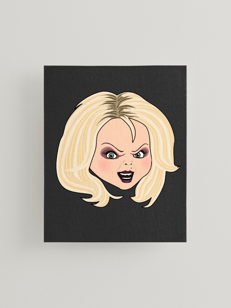 "Bride of Chucky | Tiffany" Mounted Print for Sale by Horrorshow Art ...