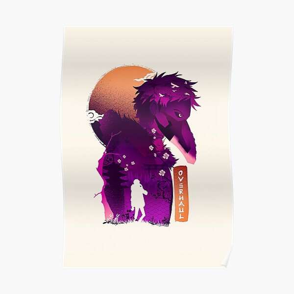 "My Hero Academia / Overhaul" Poster by NeidOne | Redbubble