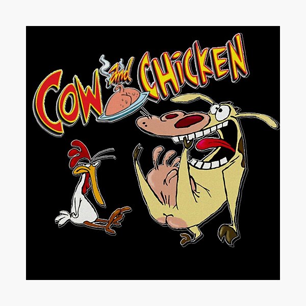 Cow And Chicken Wall Art | Redbubble
