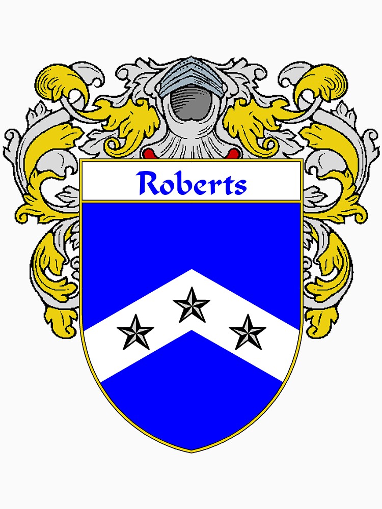"Roberts Coat of Arms / Roberts Family Crest" T-shirt for Sale by ...