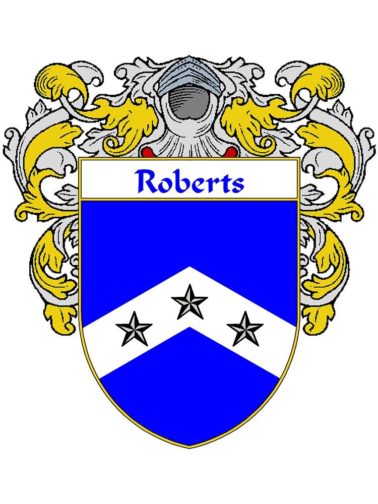 "Roberts Coat of Arms / Roberts Family Crest" Canvas Print by IrishArms ...