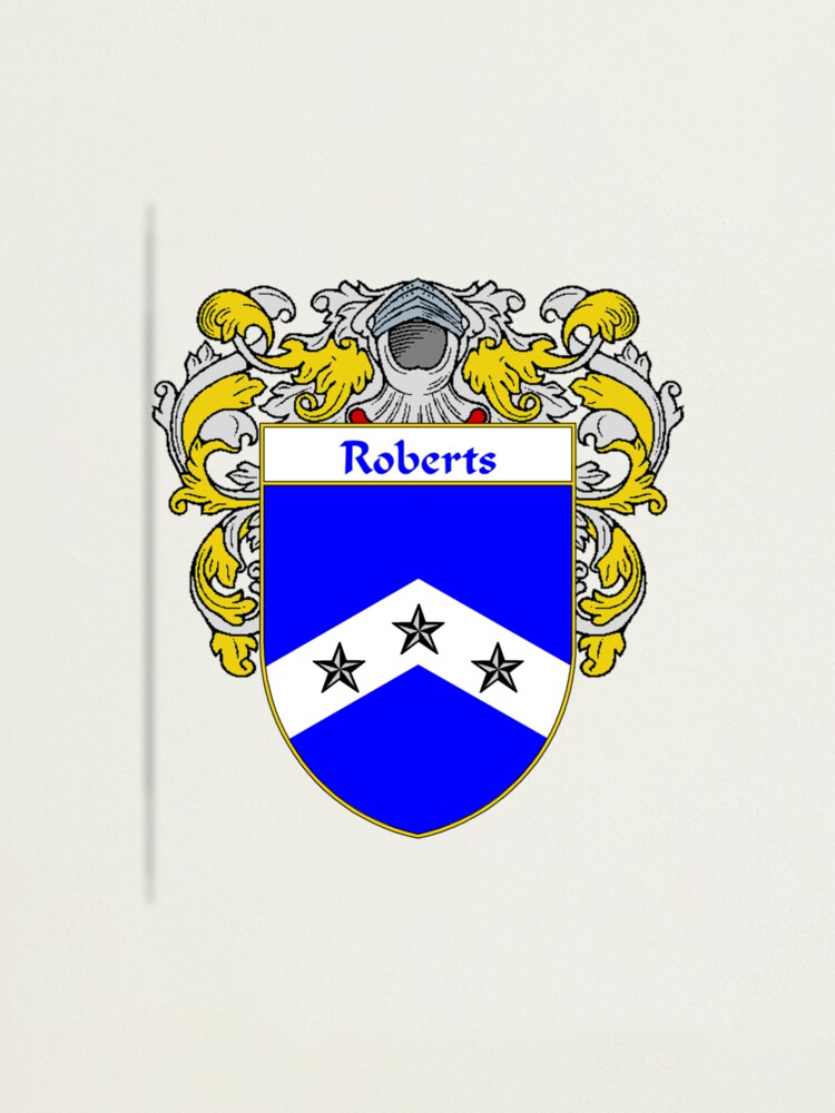 "Roberts Coat of Arms / Roberts Family Crest" Photographic Print for ...