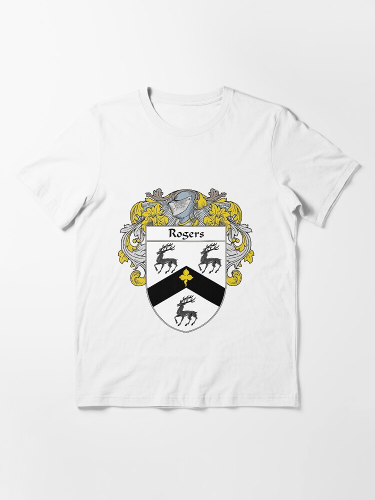 "Rogers Coat of Arms / Rogers Family Crest" T-shirt by IrishArms ...