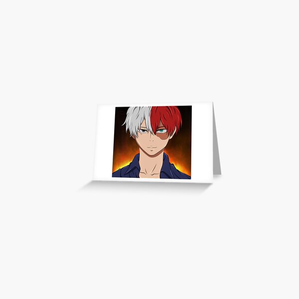 "My Hero Academia Todoroki " Greeting Card by hoshiJPEG | Redbubble