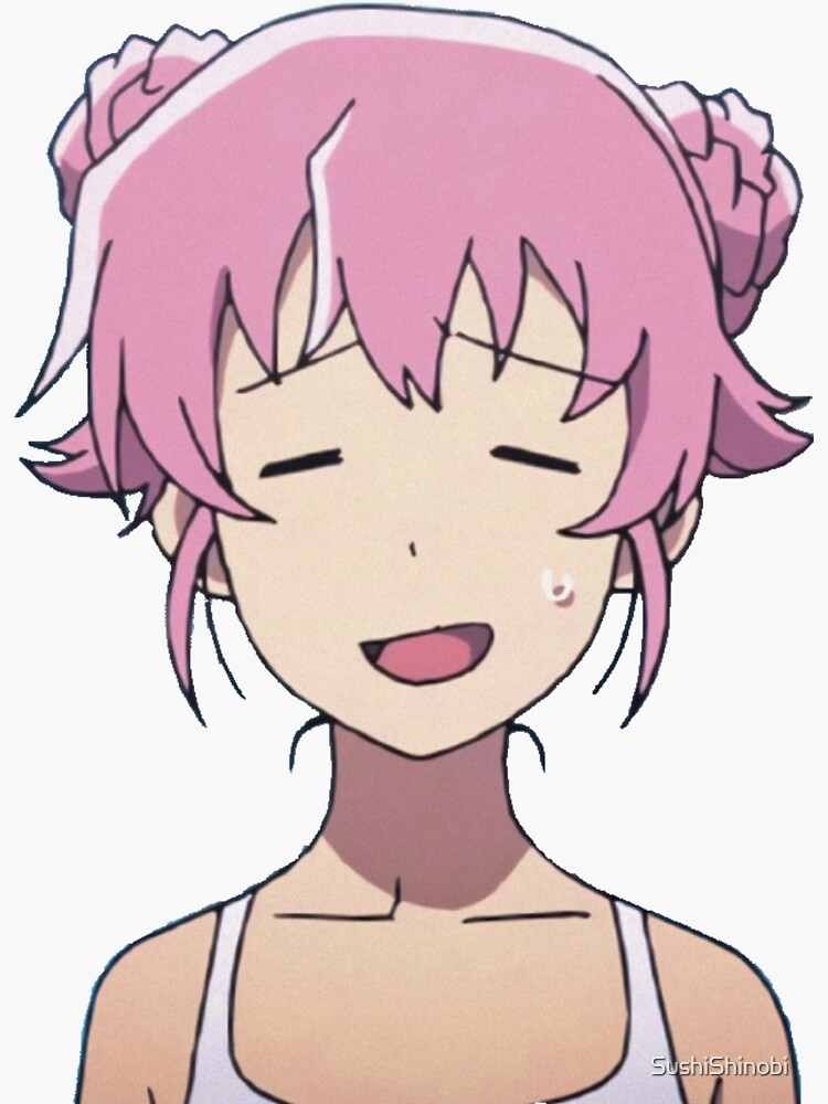 "Yuno Gasai" Sticker for Sale by SushiShinobi | Redbubble