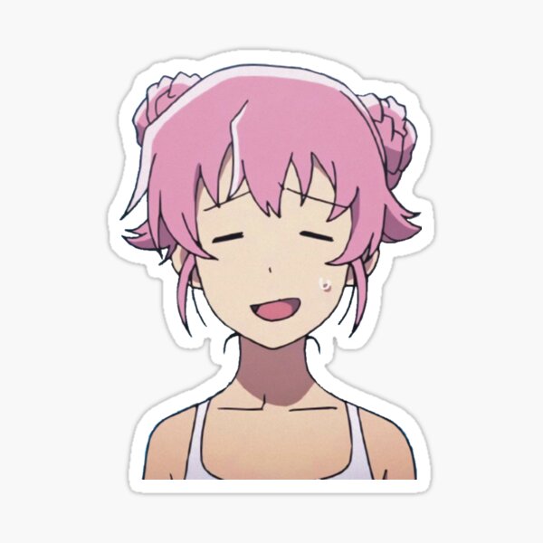 "Yuno Gasai" Sticker for Sale by SushiShinobi | Redbubble