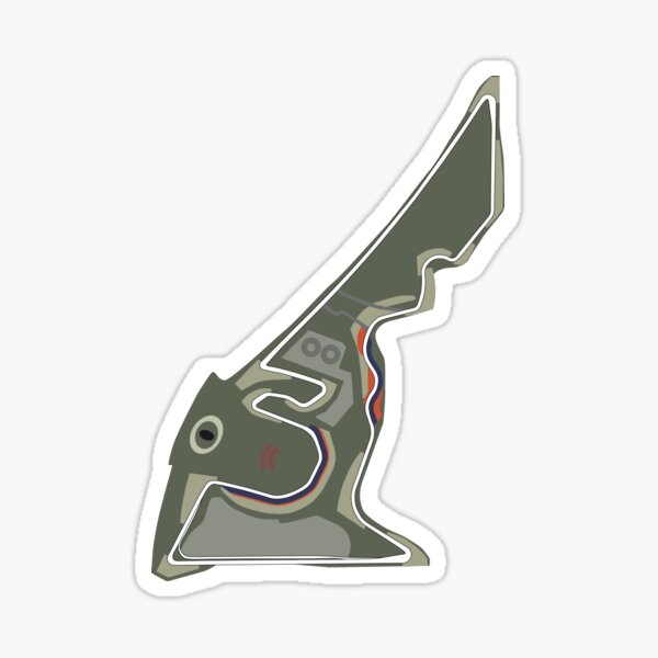 "Austin F1 and MotoGP track layout, COTA" Sticker for Sale by ...