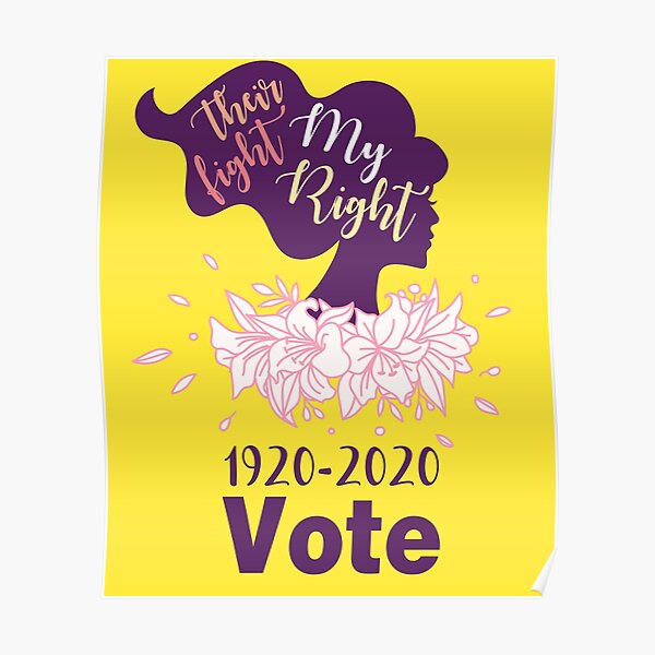 "Womens 19th Amendment Womens Suffrage Voting Centennial Vote 2020 ...