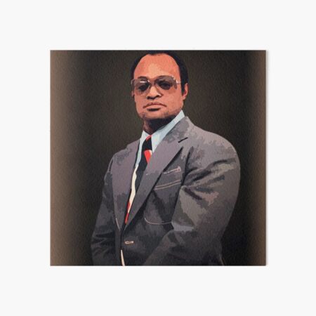 "Mister untouchable Leroy "Nicky" Barnes" Art Board Print by DonJan ...