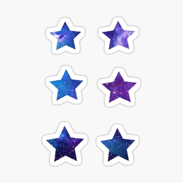 "Galaxy stars pack stickers " Sticker for Sale by Vangedou1 | Redbubble