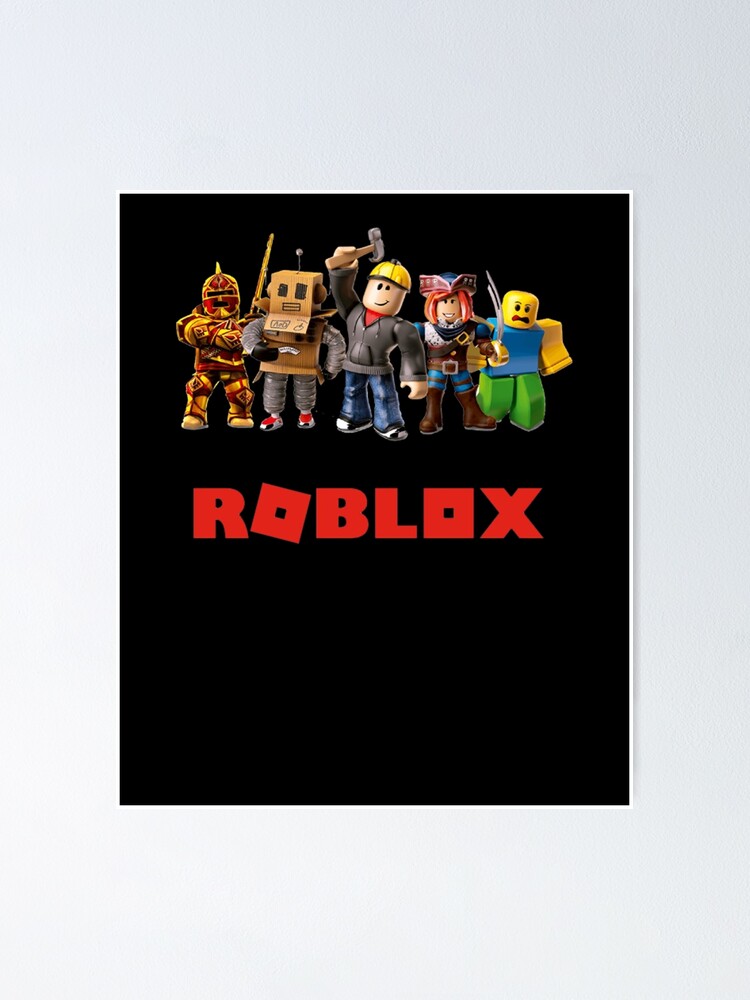 "Roblox Roblox" Poster von Elkevandecastee | Redbubble