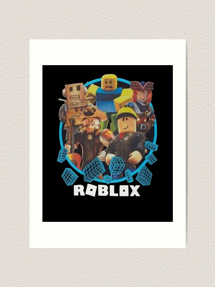 "Roblox Roblox" Art Print for Sale by Elkevandecastee | Redbubble
