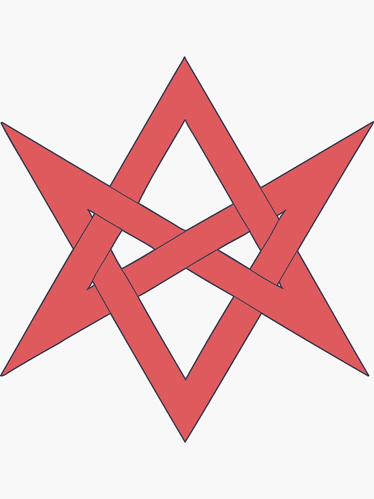 "Asmodeus Pocket - Horned Symbol - Sinful Occult" Sticker by DeWinnes ...