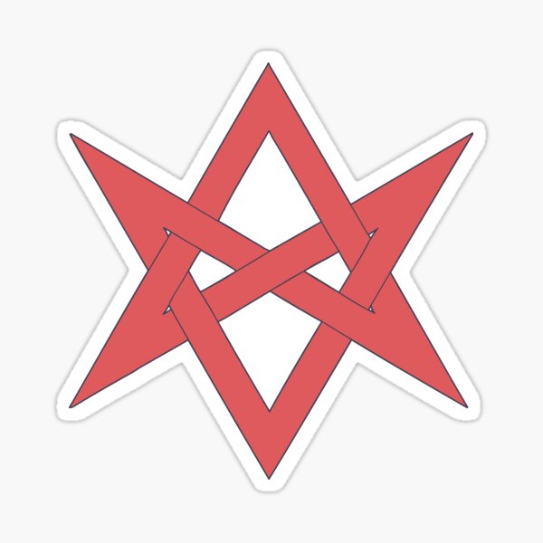 "Asmodeus Pocket - Horned Symbol - Sinful Occult" Sticker by DeWinnes ...