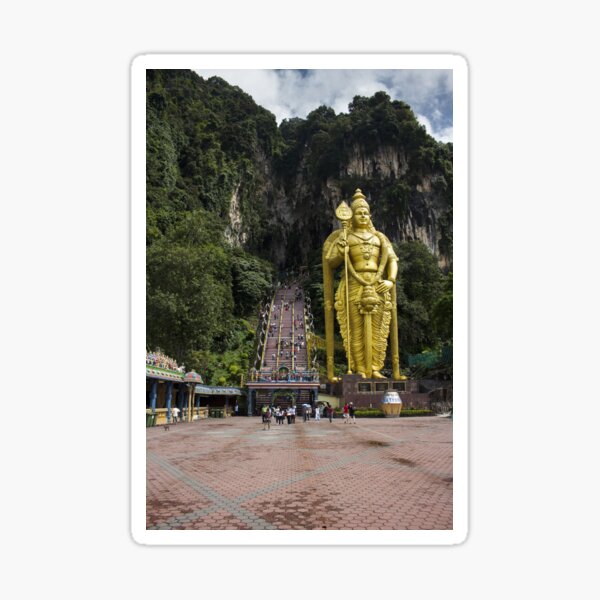 "Kuala Lumpur Batu Caves" Sticker by stunning-design | Redbubble