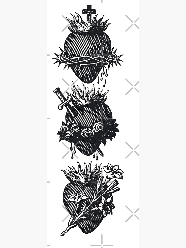 Hearts of Holy Family Premium Matte Vertical Poster sold by Sandro Rybak | SKU 3773893 ...