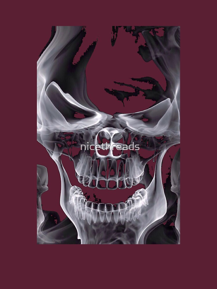 "Alien Skull X-ray" T-shirt for Sale by nicethreads | Redbubble ...