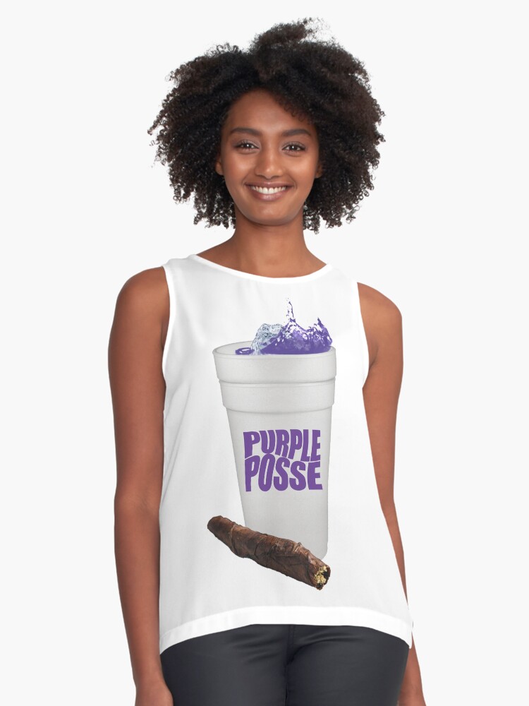 "PURPLE POSSE - DOUBLE CUP" Sticker by JuicySchinken | Redbubble