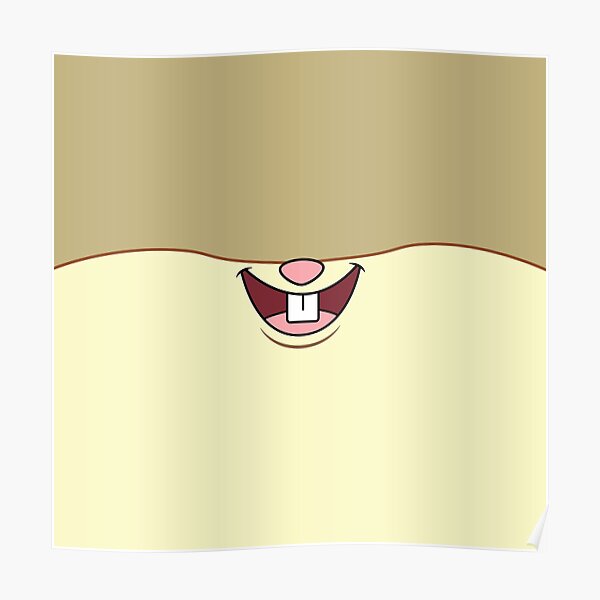 "Sandy - Face" Poster by yawnni | Redbubble