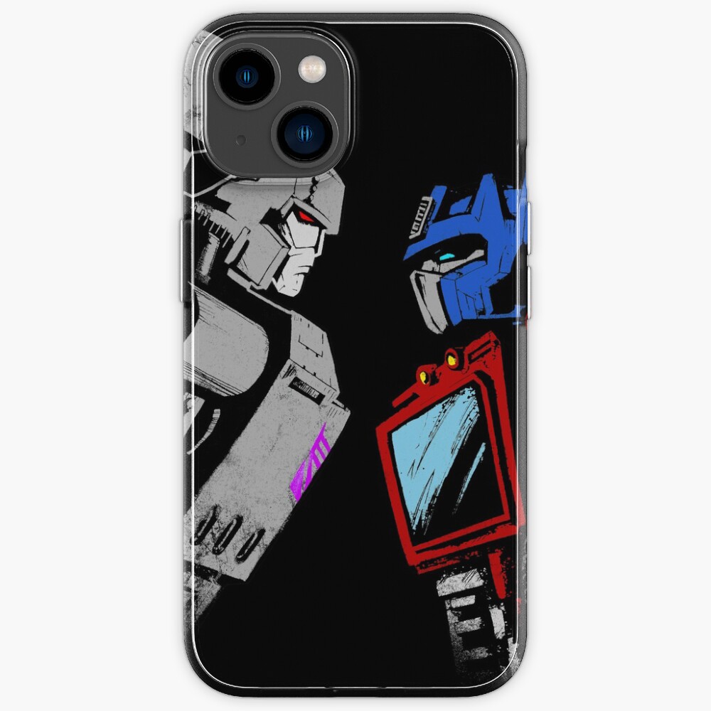 "optimus prime megatron transformers full color" iPhone Case for Sale ...