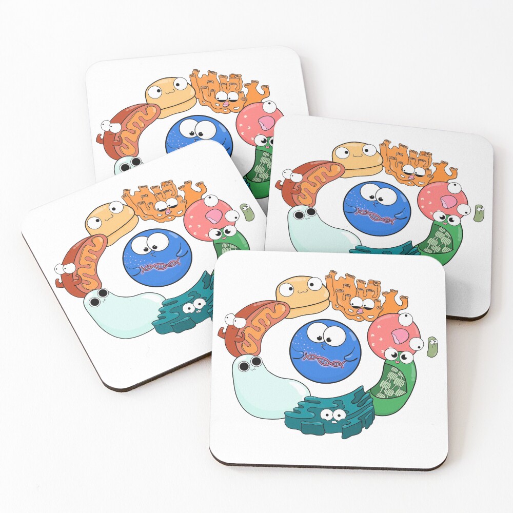 "Cell Organelle Friendship Circle" Sticker for Sale by amoebasisters ...