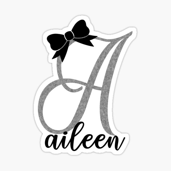 "Aileen girl kids woman daughter" Sticker for Sale by Thestarrysky ...