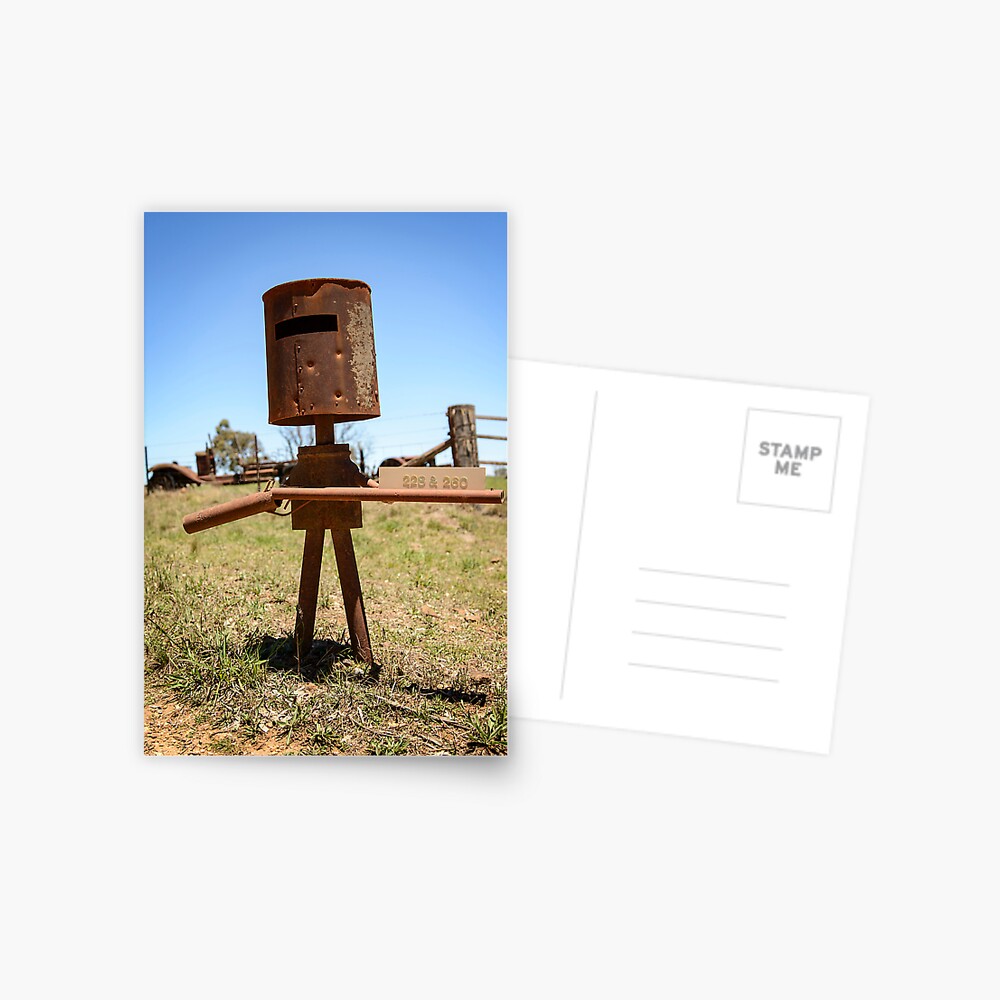 "Ned Kelly Letter Box" Poster for Sale by Chris Randall | Redbubble